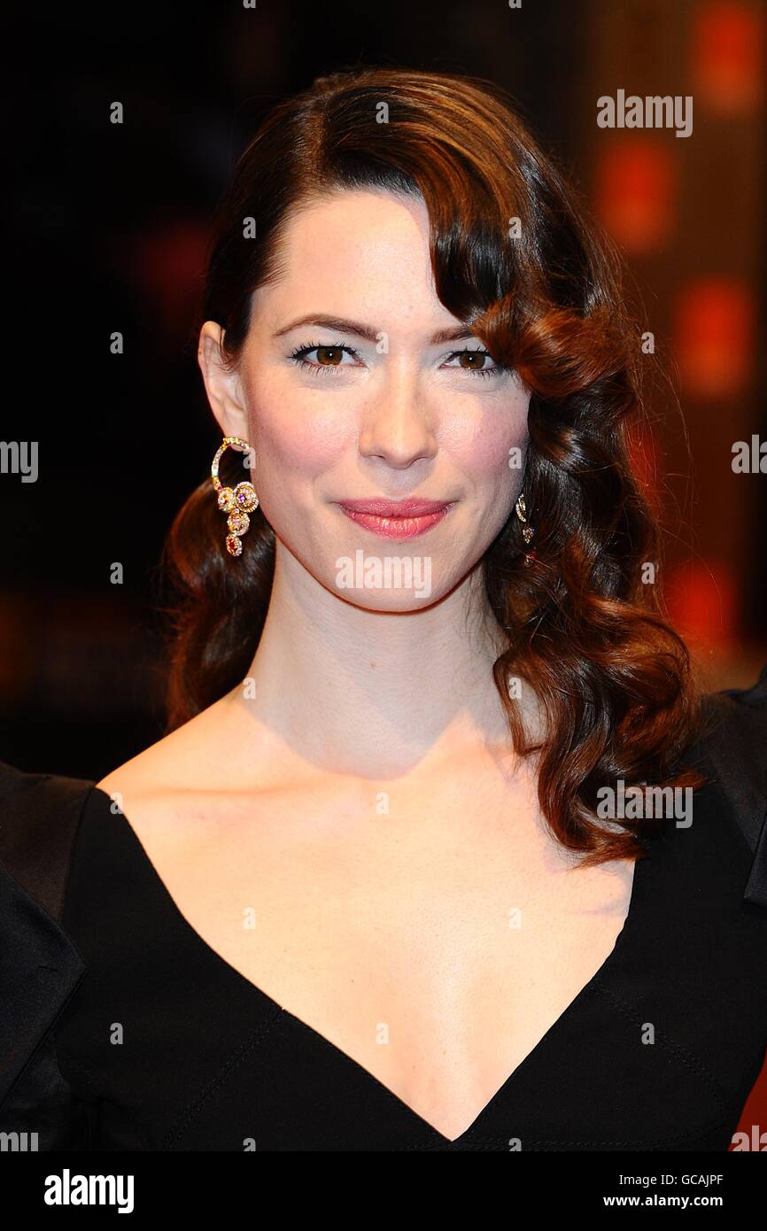 Rebecca hall arriving for the orange british academy film awards hi-res ...