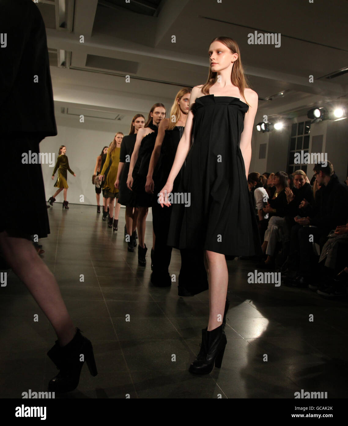 Pringle Catwalk - London Fashion Week Stock Photo - Alamy