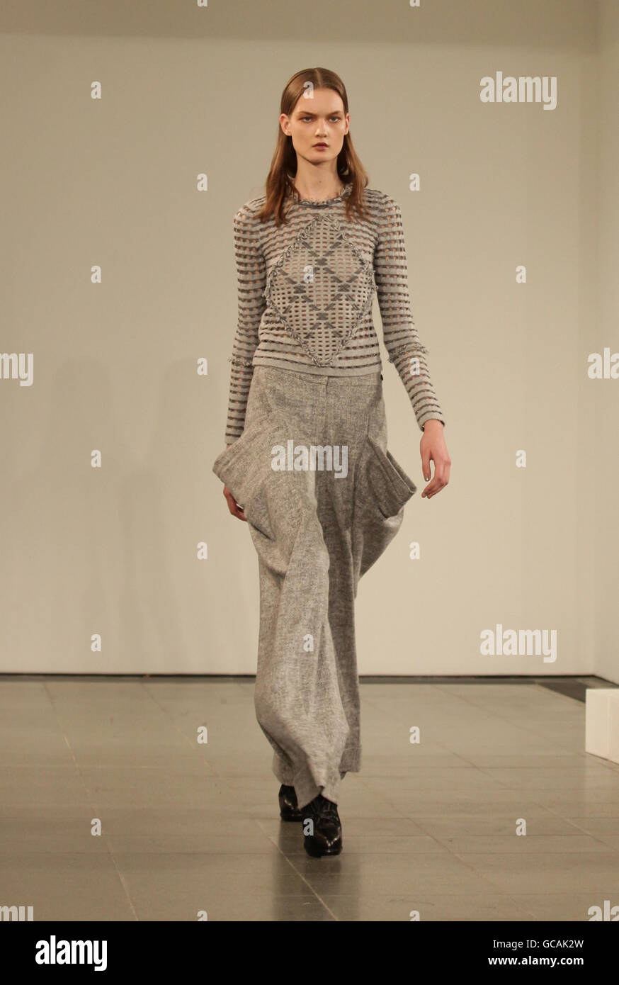 Pringle Catwalk - London Fashion Week Stock Photo - Alamy