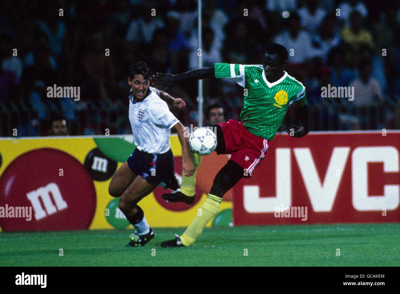 Soccer - World Cup Italia 1990 - Quarter Final - England v Cameroon ...