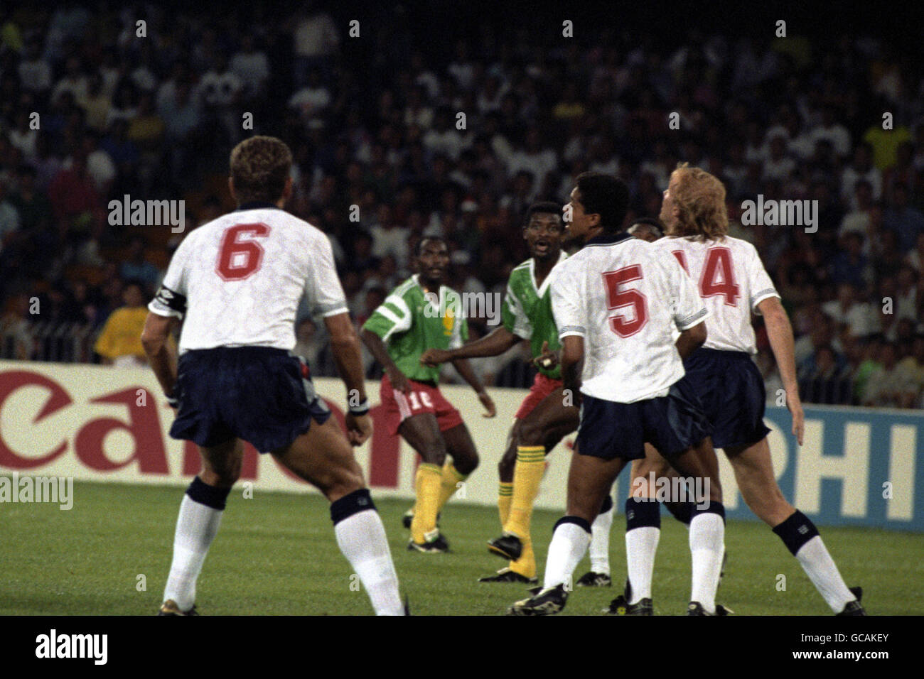 Soccer - World Cup Italia 1990 - Quarter Final - England v Cameroon ...