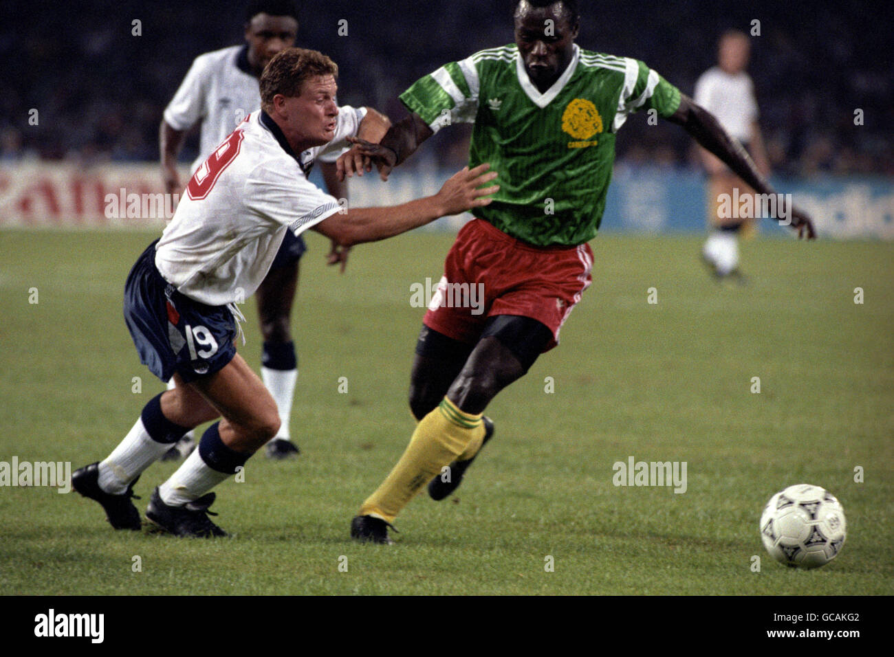 Soccer - World Cup Italia 1990 - Quarter Final - England v Cameroon ...