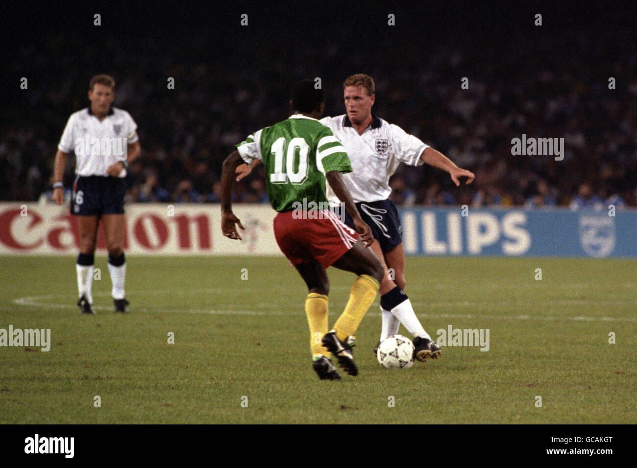 Soccer - World Cup Italia 1990 - Quarter Final - England v Cameroon ...