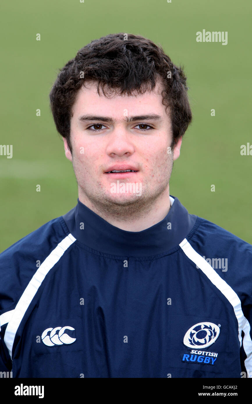 Rugby Union - Scotland Under 19 Photocall - Murrayfield Stock Photo - Alamy