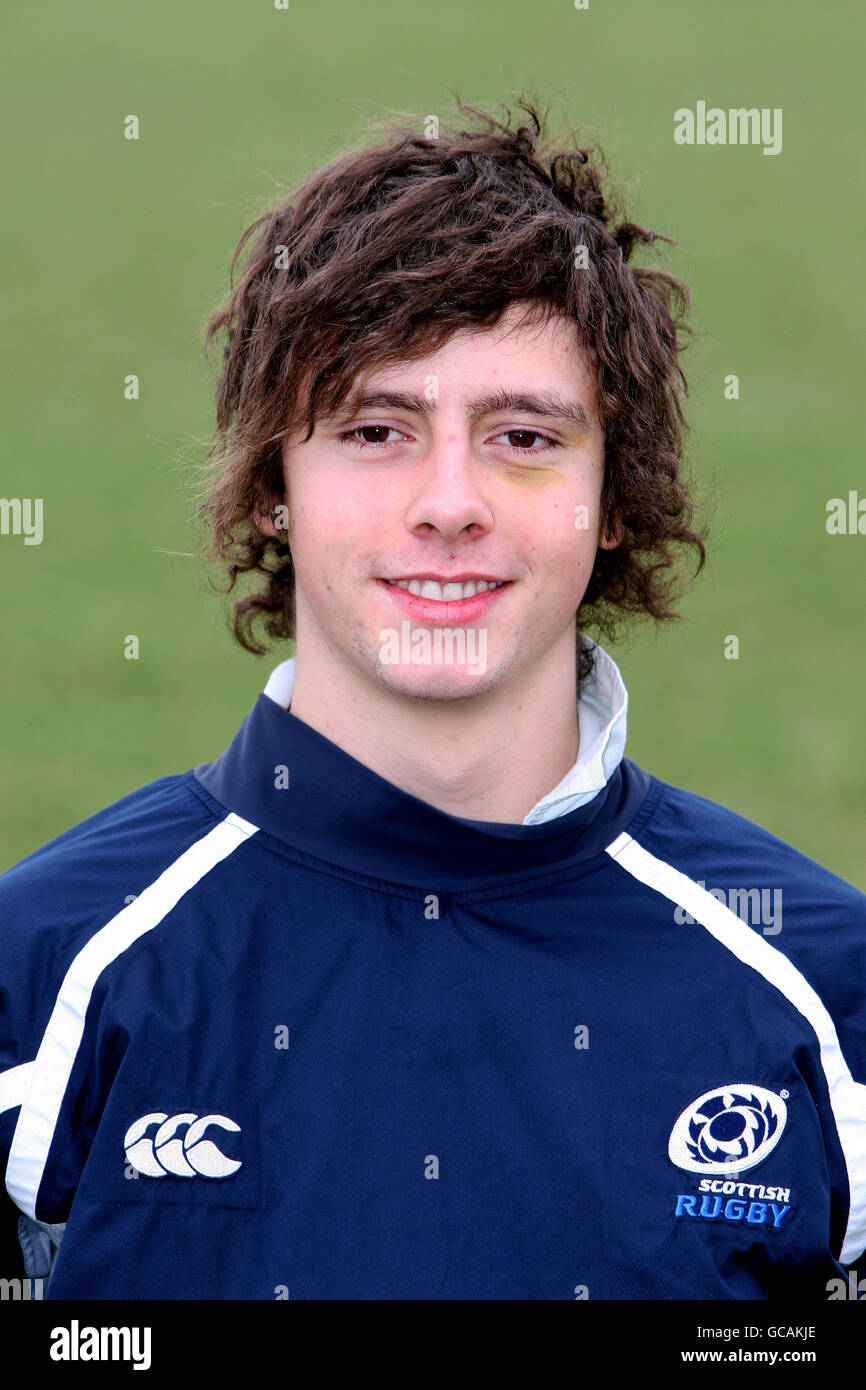 Rugby Union - Scotland Under 19 Photocall - Murrayfield. Sean Kennedy ...