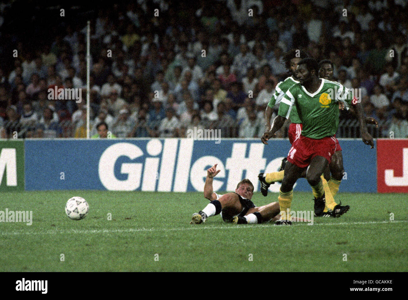 Soccer - World Cup Italia 1990 - Quarter Final - England v Cameroon ...