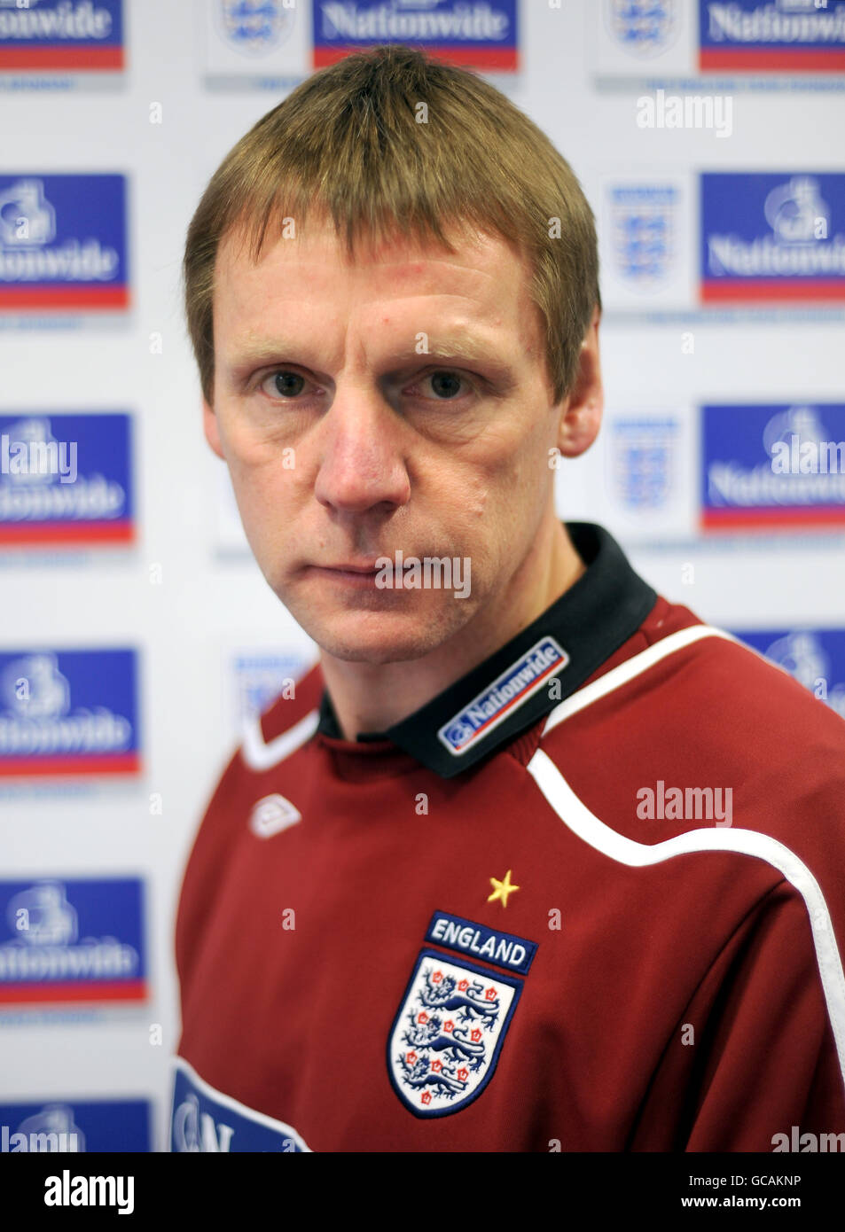 Stuart pearce poses media media session nationwide building society hi ...