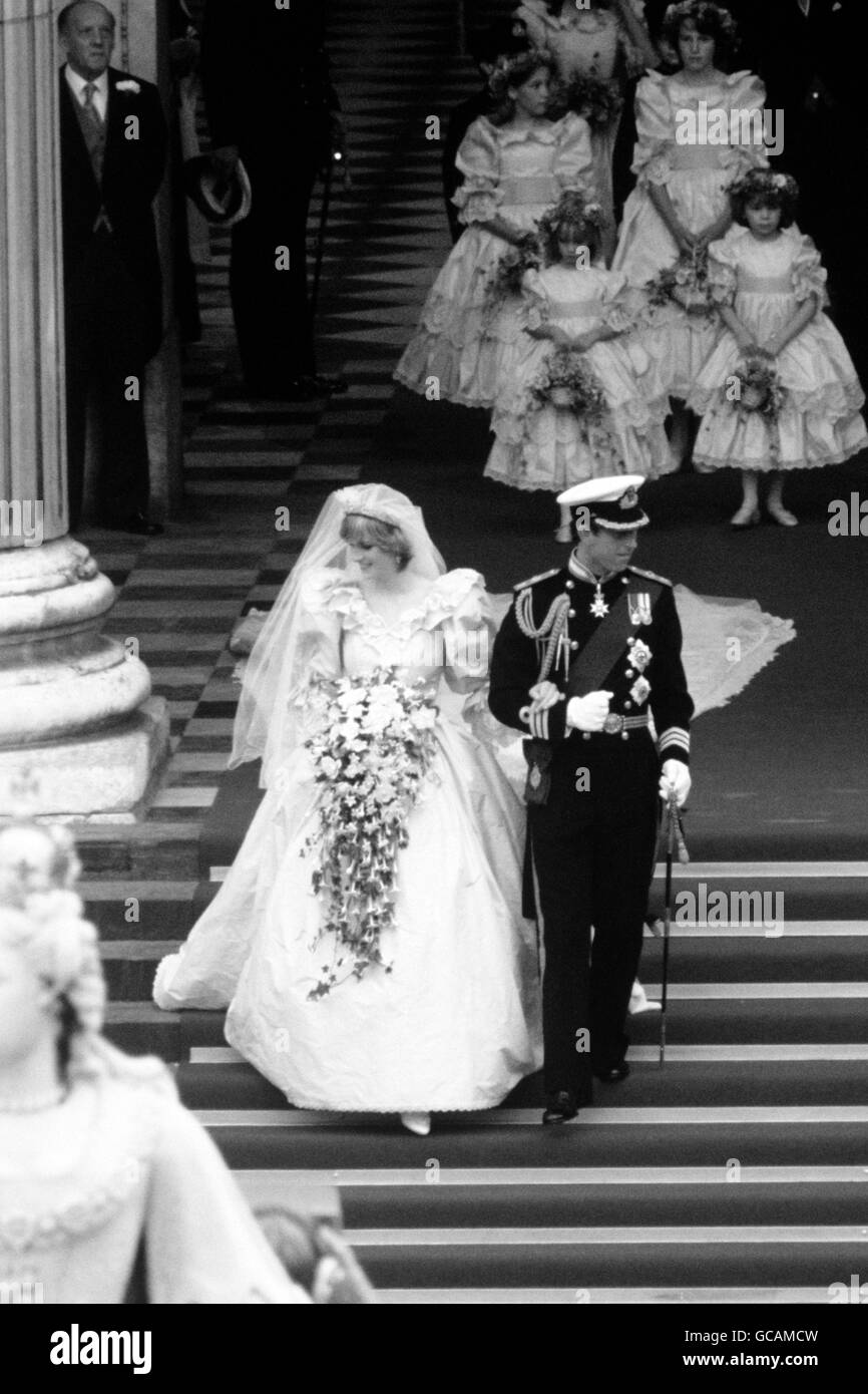 Princess diana after Black and White Stock Photos & Images - Alamy