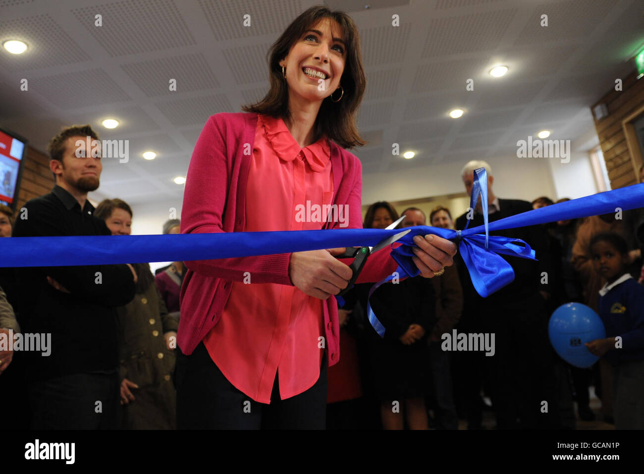 Samantha Cameron visits St Quintin Centre : Samantha Cameron, wife of ...
