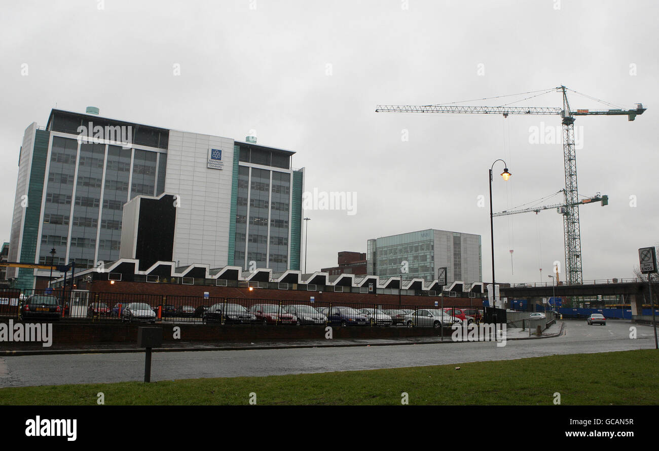 University of manchester campus buildings hi-res stock photography and ...