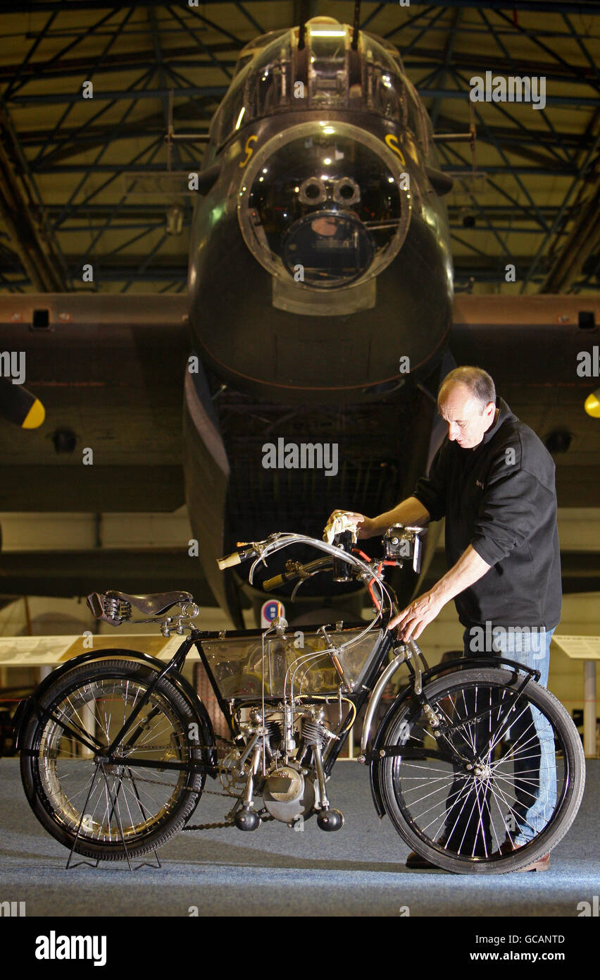 Bonhams sale of Pioneer, Vintage and Collectors Motorcycles Stock Photo ...