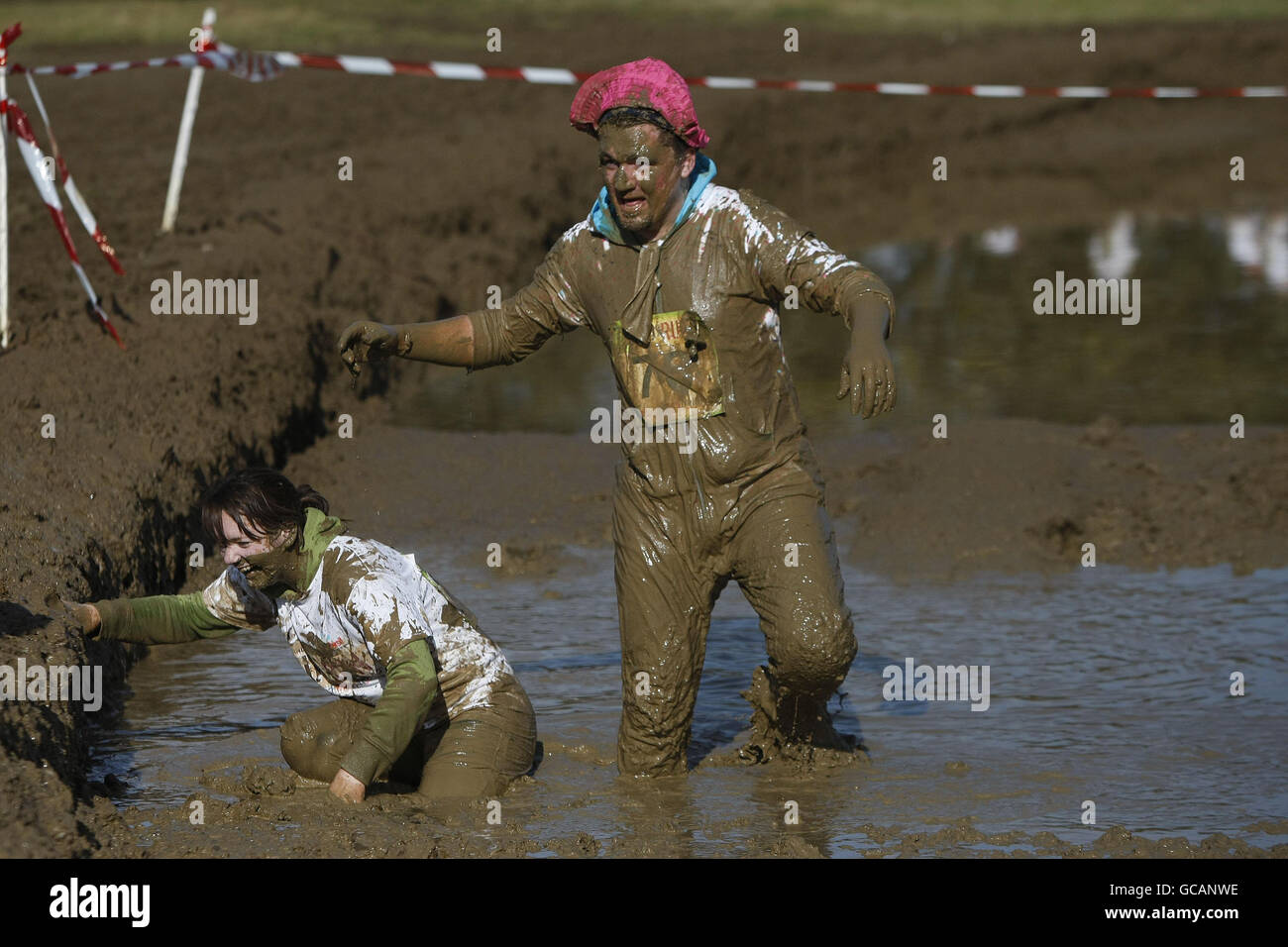 Competitors take part in Ireland's first Mud Run in aid of MS Ireland ...