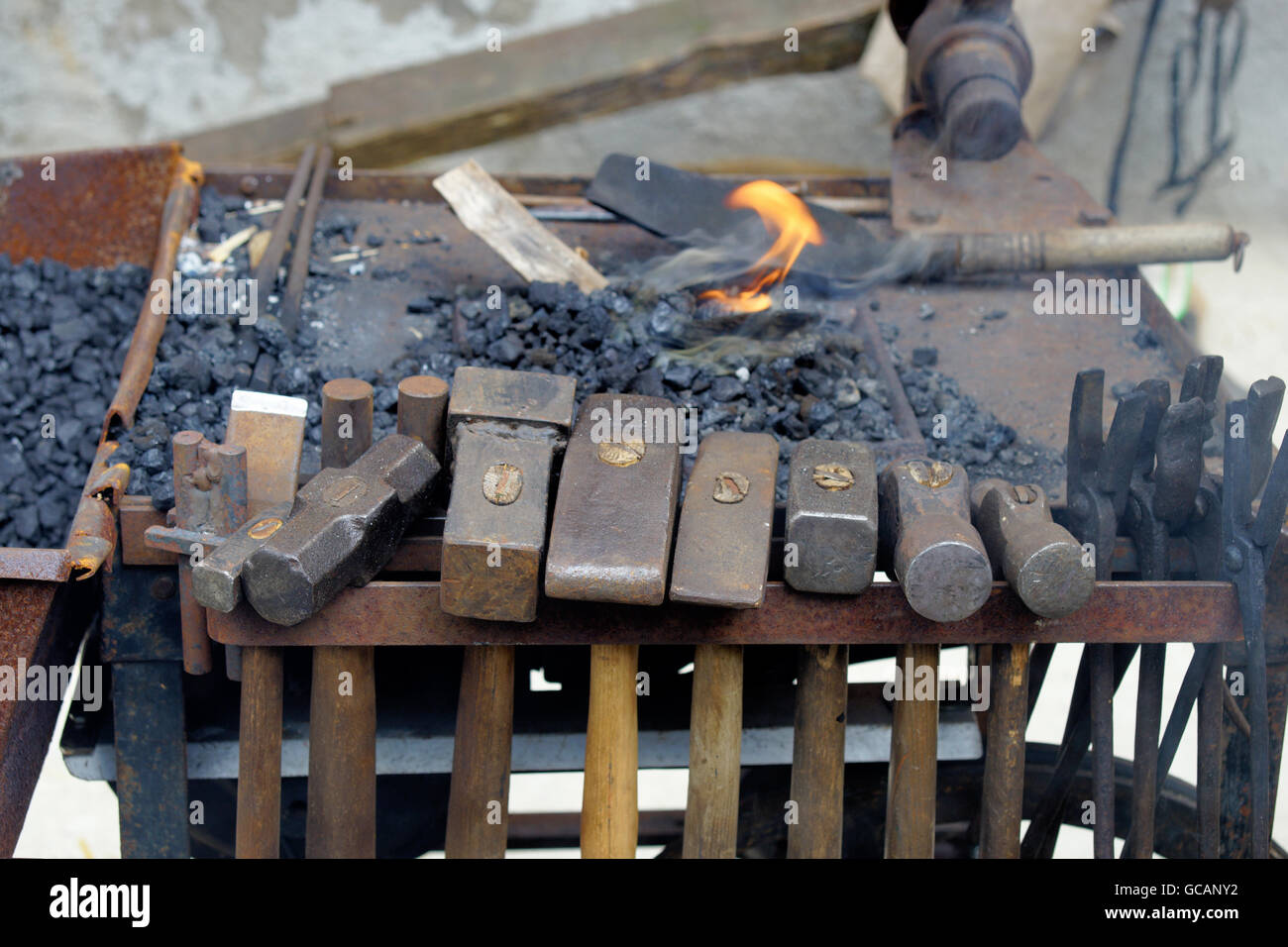 Hammer forge hi-res stock photography and images - Alamy