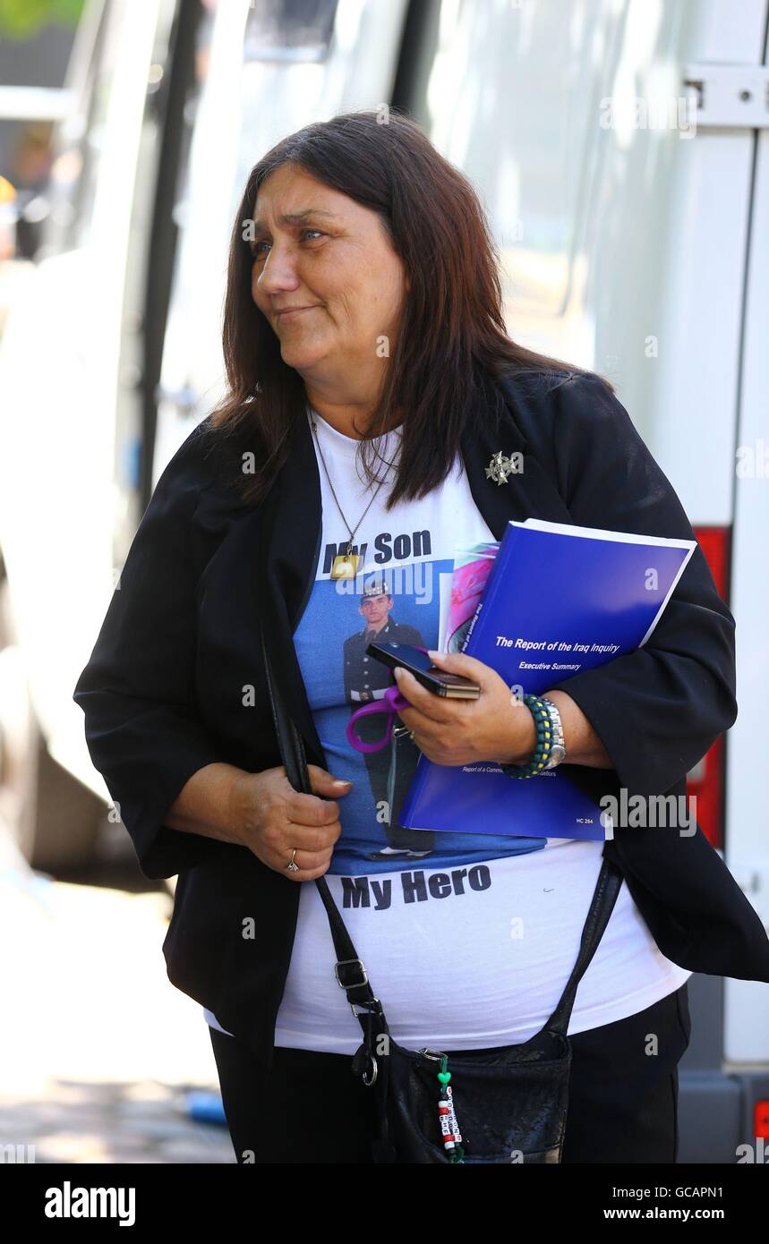Rose Gentle, mother of Fusilier Gordon Gentle who died in Iraq, speaks ...