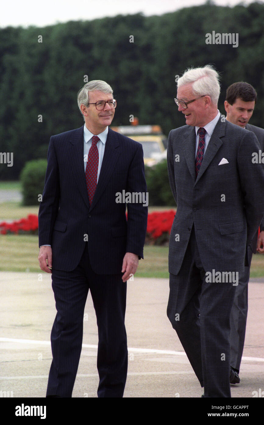 John major and douglas hurd hi-res stock photography and images - Alamy