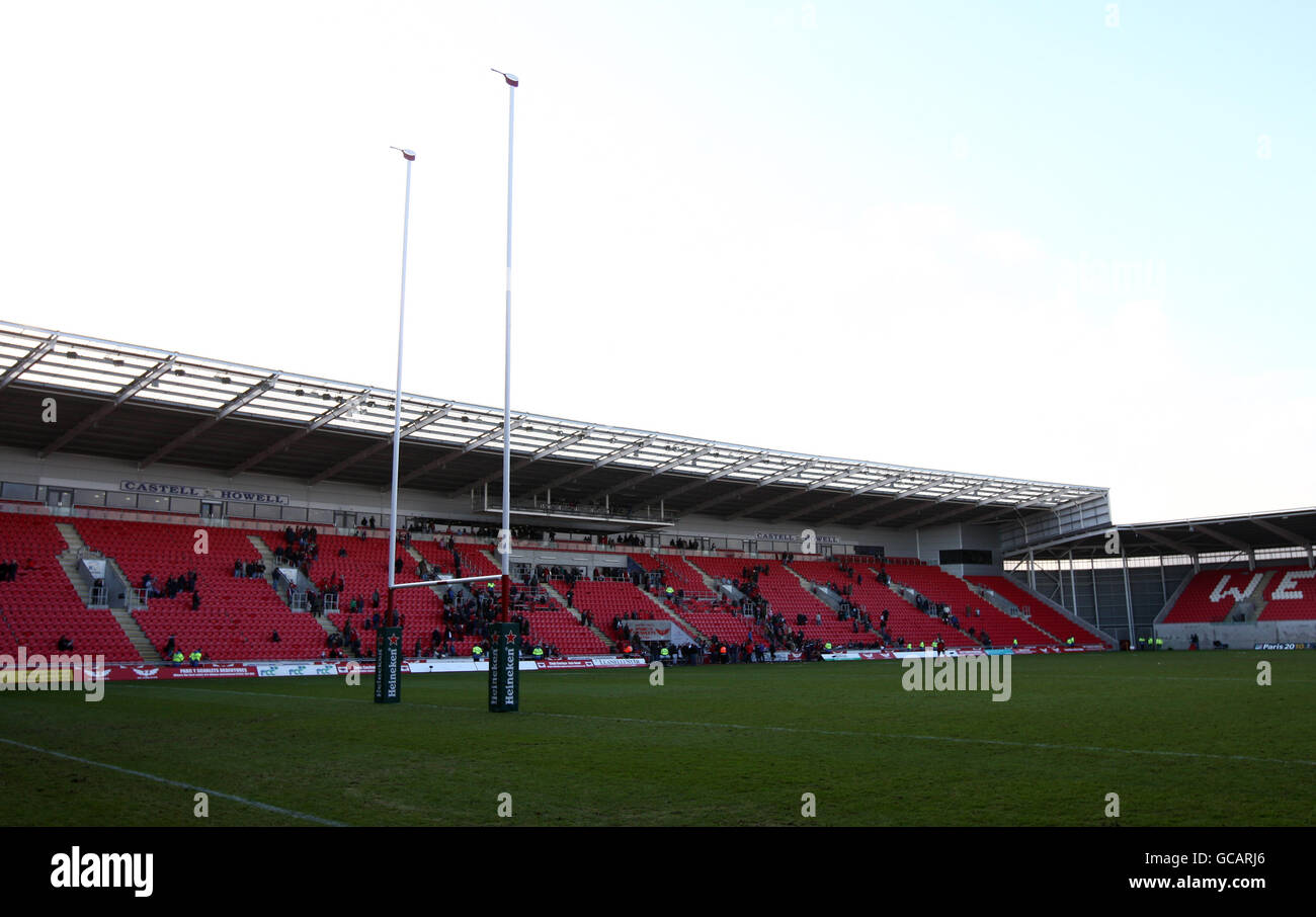 Parc y scarlets rugby view hi-res stock photography and images - Alamy