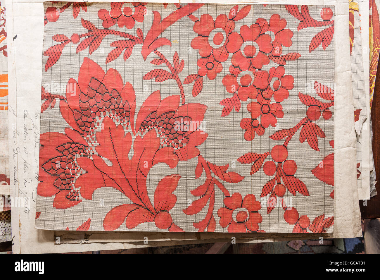 Sample silk patterns hi-res stock photography and images - Alamy