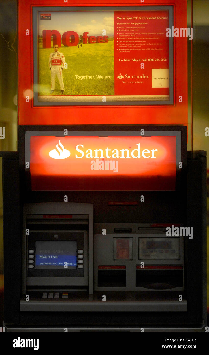 Santander building society hi-res stock photography and images - Alamy