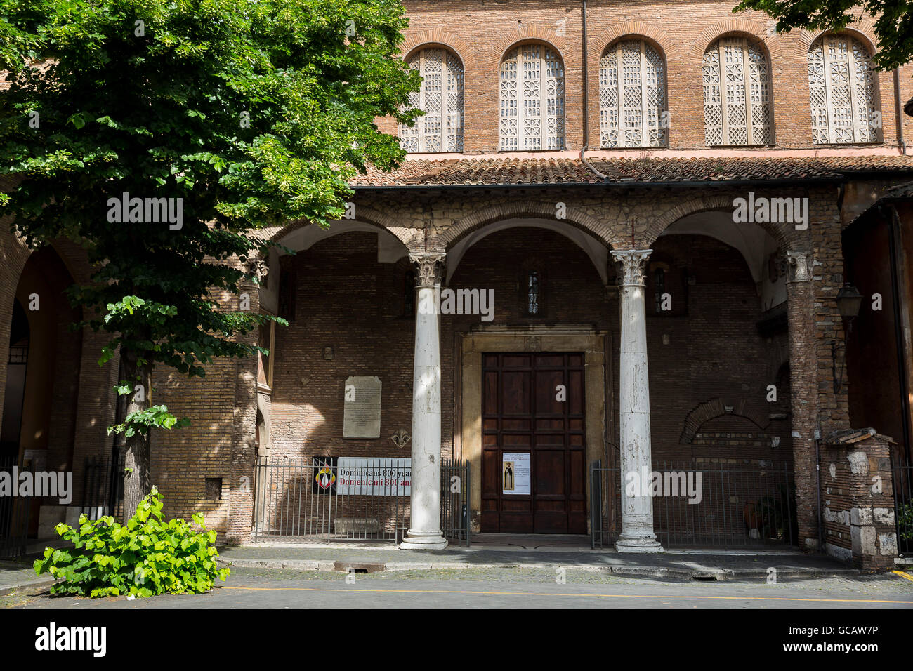 Outside Basilica Santa Sabina. Rome, Italy Stock Photo - Alamy