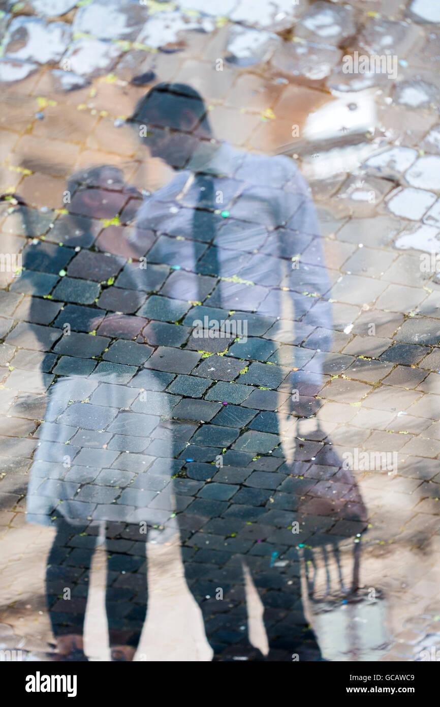 Water reflection vertical hi-res stock photography and images - Alamy