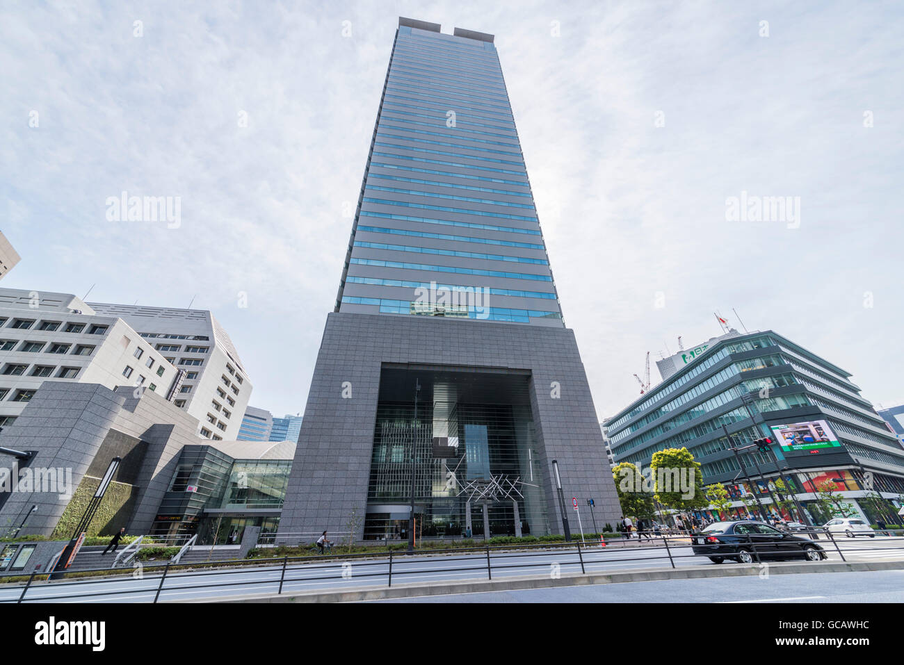 Headquarters of JAPAN TOBACCO INC, Minato-Ku,Tokyo,Japan Stock Photo ...