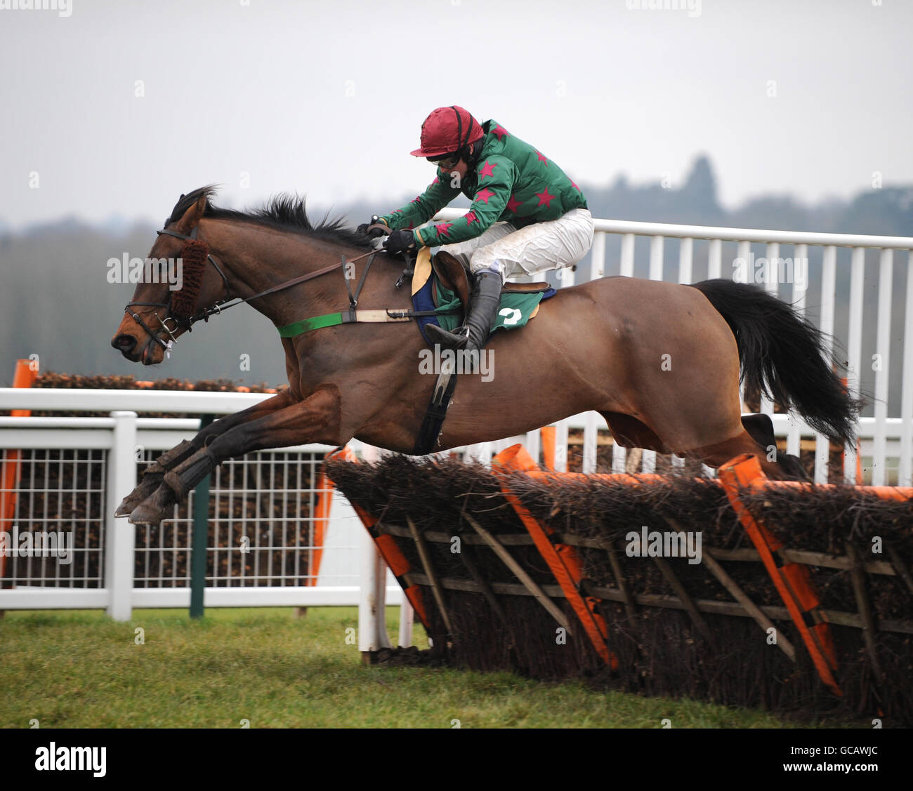 Horse Racing - Towcester Racecourse Stock Photo - Alamy