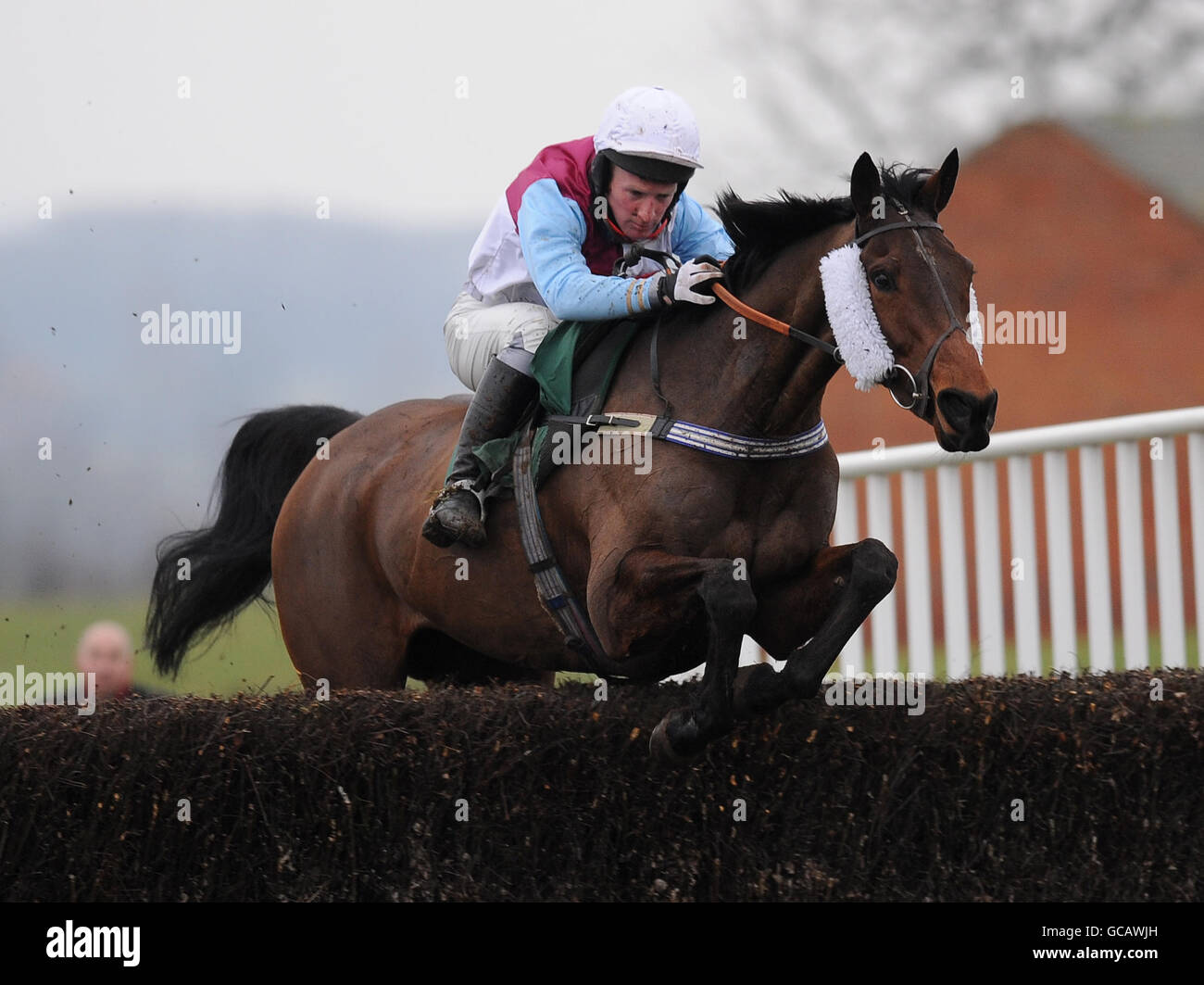 Horse Racing - Towcester Racecourse Stock Photo - Alamy