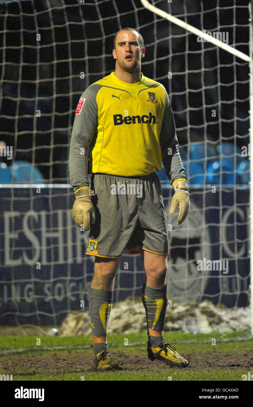 Morecambe goalkeeper hi-res stock photography and images - Alamy