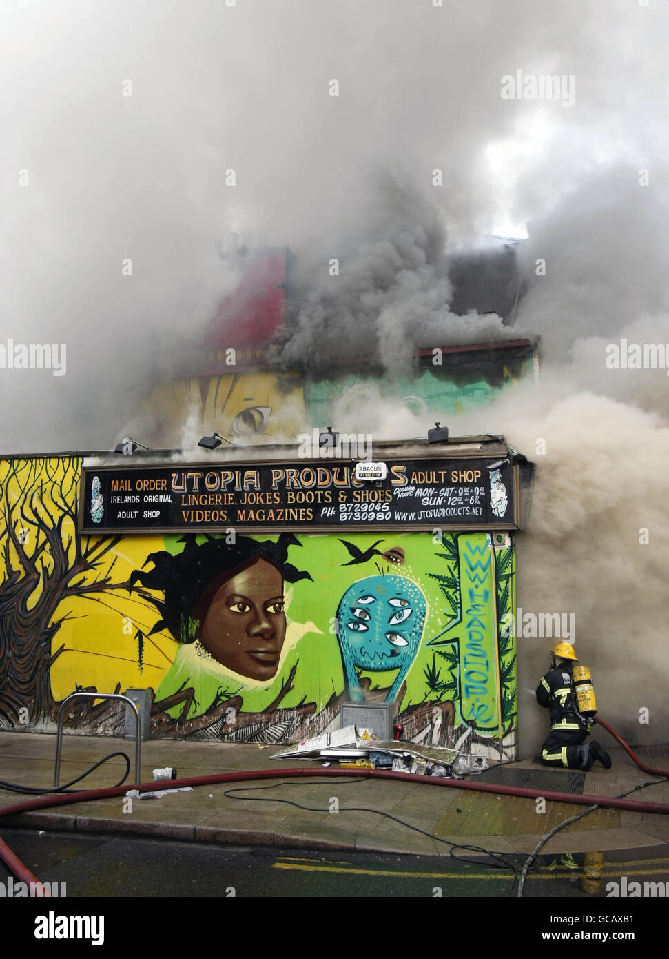 Dublin city fire brigade hi-res stock photography and images - Alamy