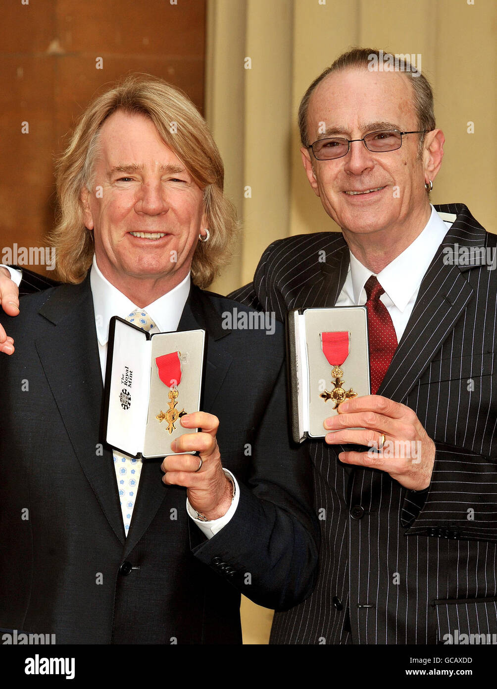 Founding members of british rock band status quo hi-res stock ...