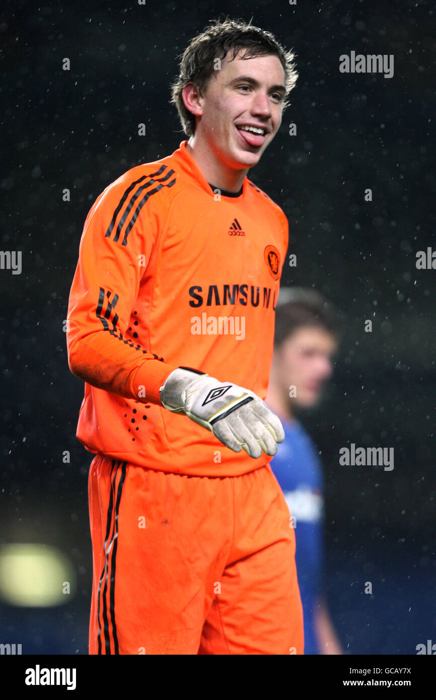 Chelsea goalkeeper sam walker celebrates victory after the final ...