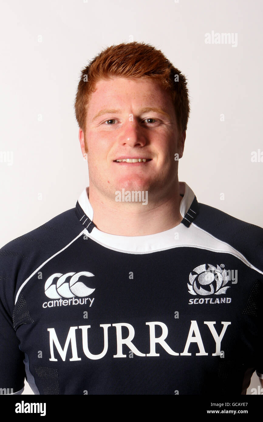 Rugby Union - Scotland Photocall 2009/10 Stock Photo - Alamy