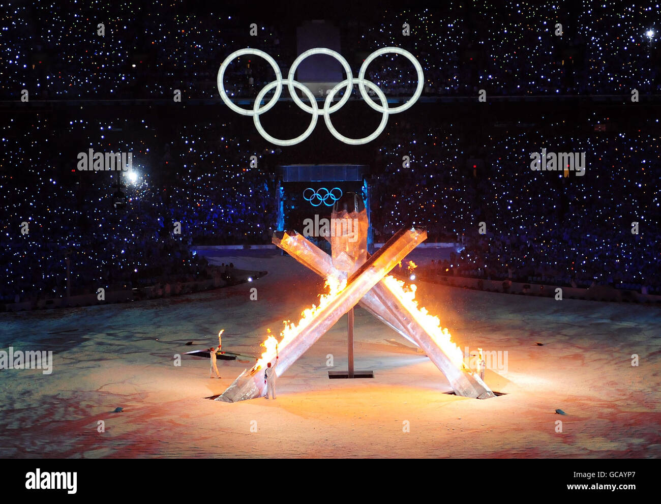 Olympic Rings Fire High Resolution Stock Photography and Images - Alamy