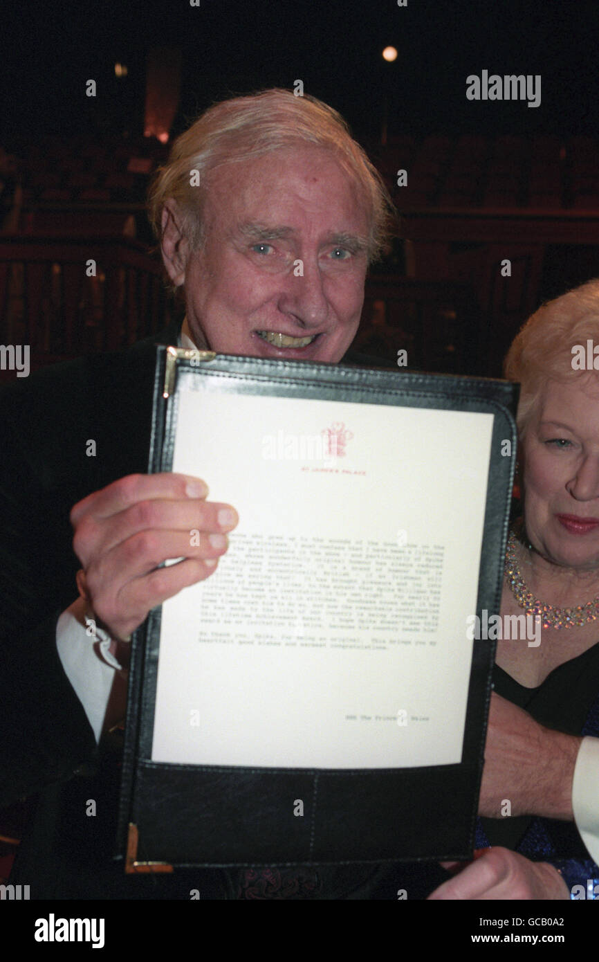 Prince charles letter to spike milligan hi-res stock photography and ...