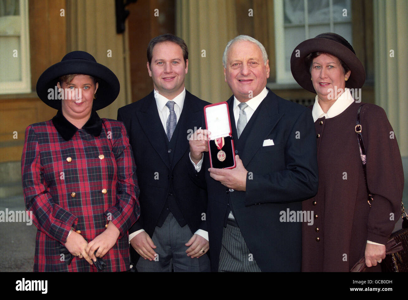 SIR IRVINE PATNICK, CONSERVATIVE MP FOR SHEFFIELD HALLAM, WITH HIS WIFE ...