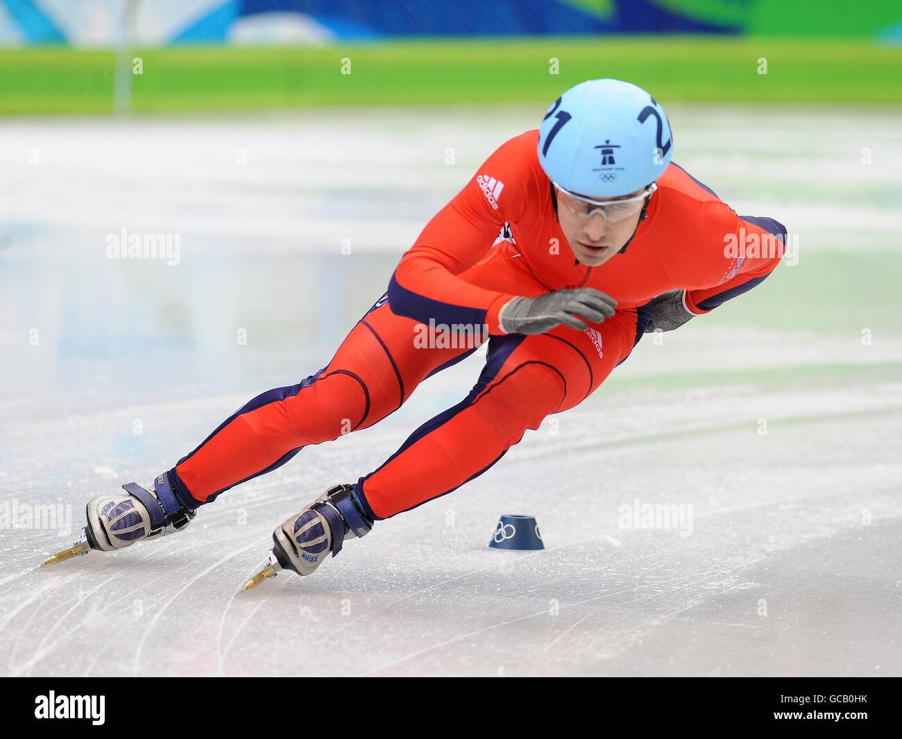 Great Britain's Tom Iveson in action in his heat of the Men's 1000m ...