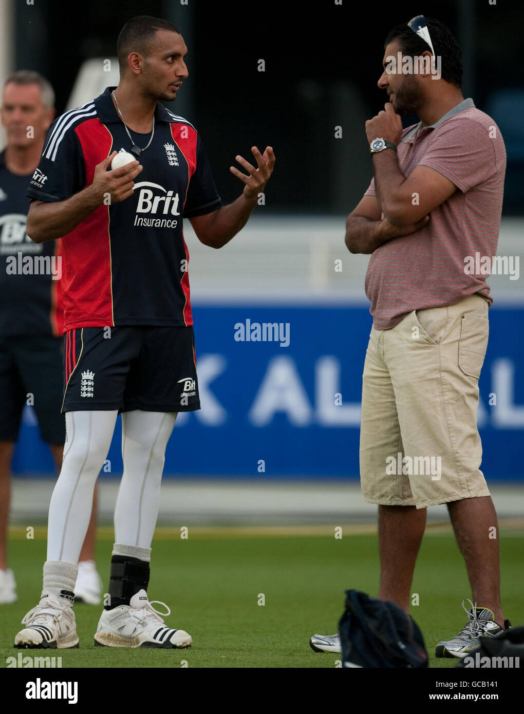 Cricket - England Nets Session - Dubai Sports City. England's Ajmal ...