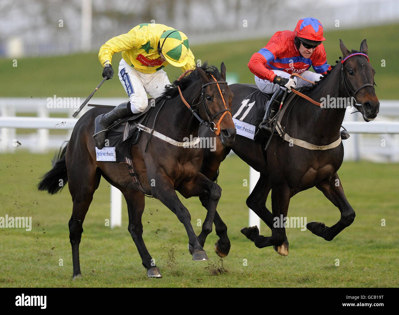 Sprinter Sacre and Barry Geraghty (right) hold off King Of The Night ...