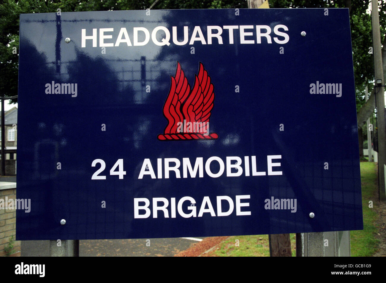 24 airmobile brigade sign hi-res stock photography and images - Alamy
