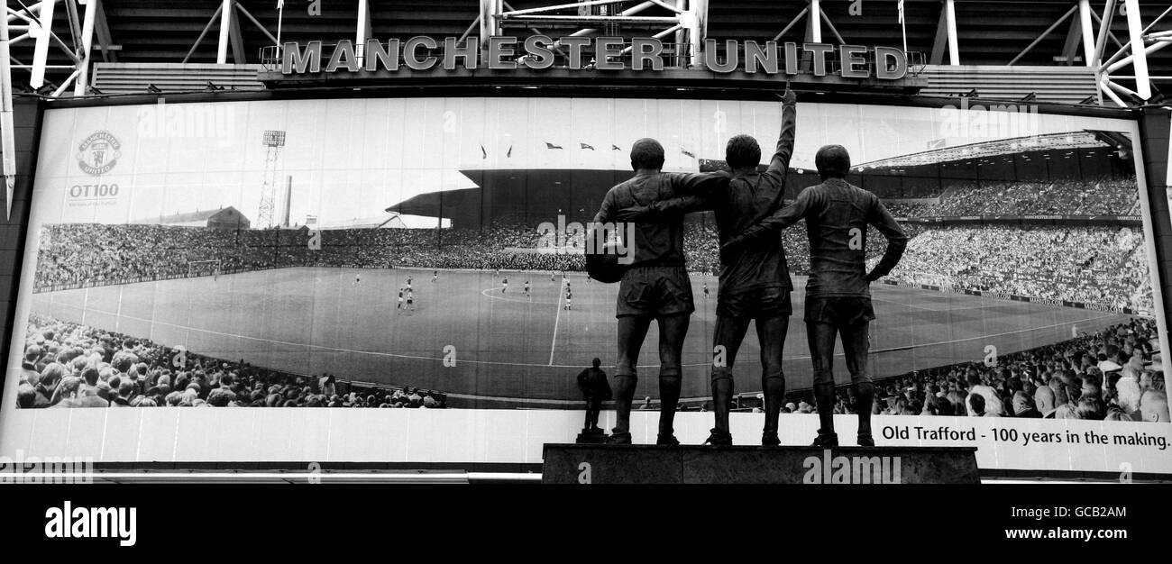 George best poster Black and White Stock Photos & Images - Alamy