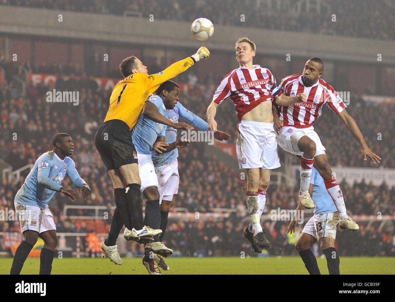 Stoke Citys Ryan Shawcross High Resolution Stock Photography and Images ...