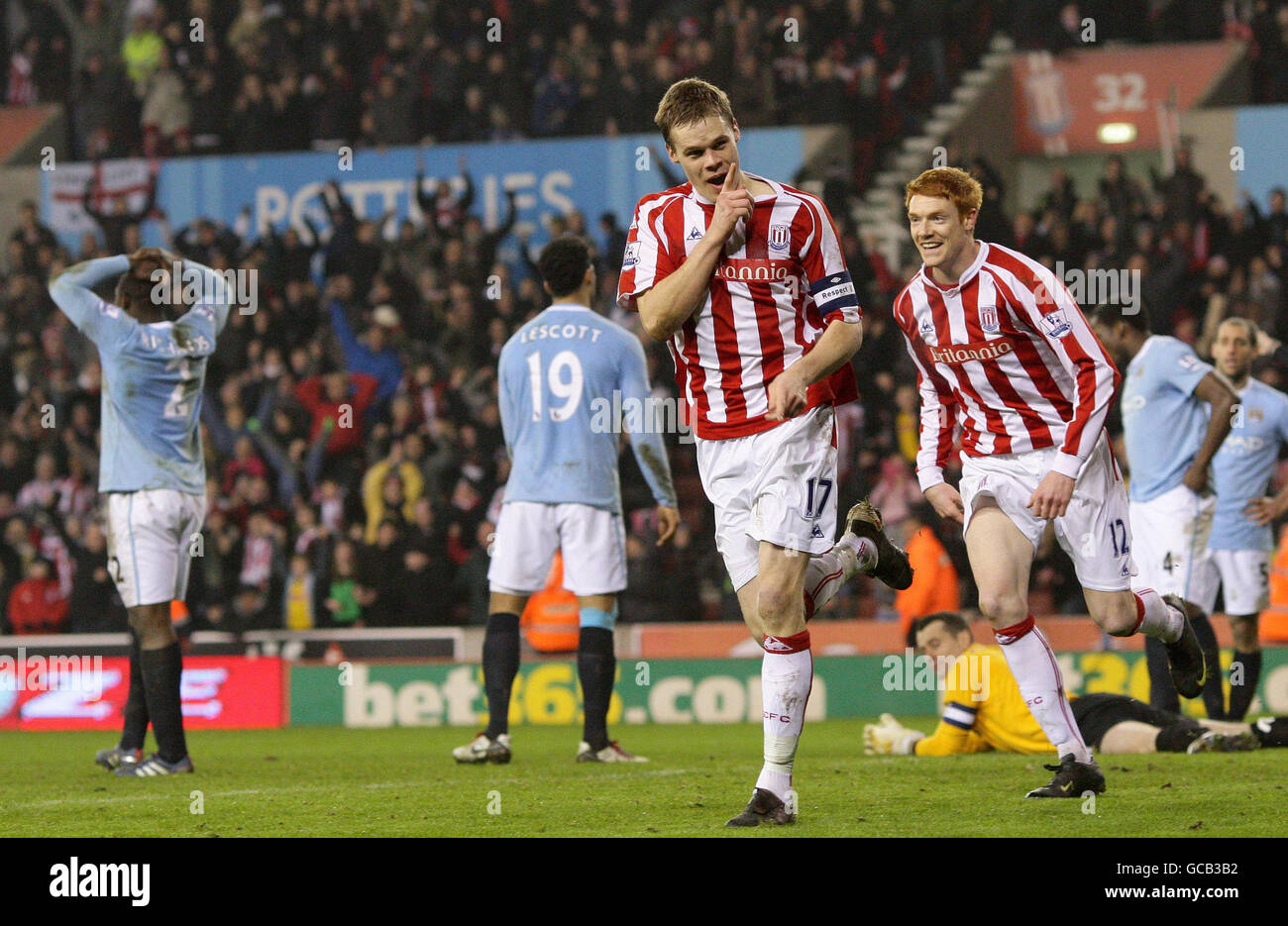 Stoke footballers hi-res stock photography and images - Alamy