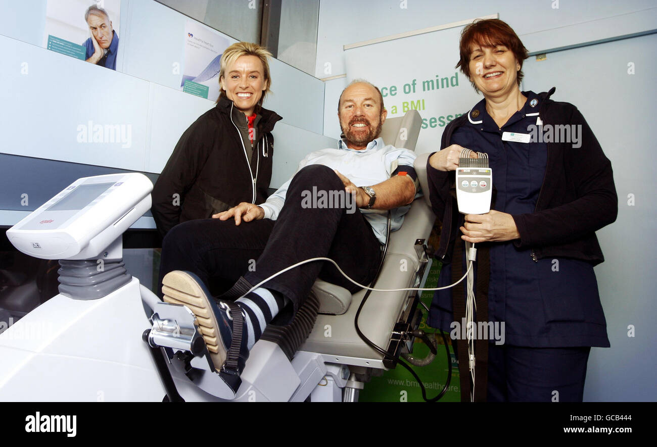 Stagecoach Healthy Heart Bus Stock Photo - Alamy