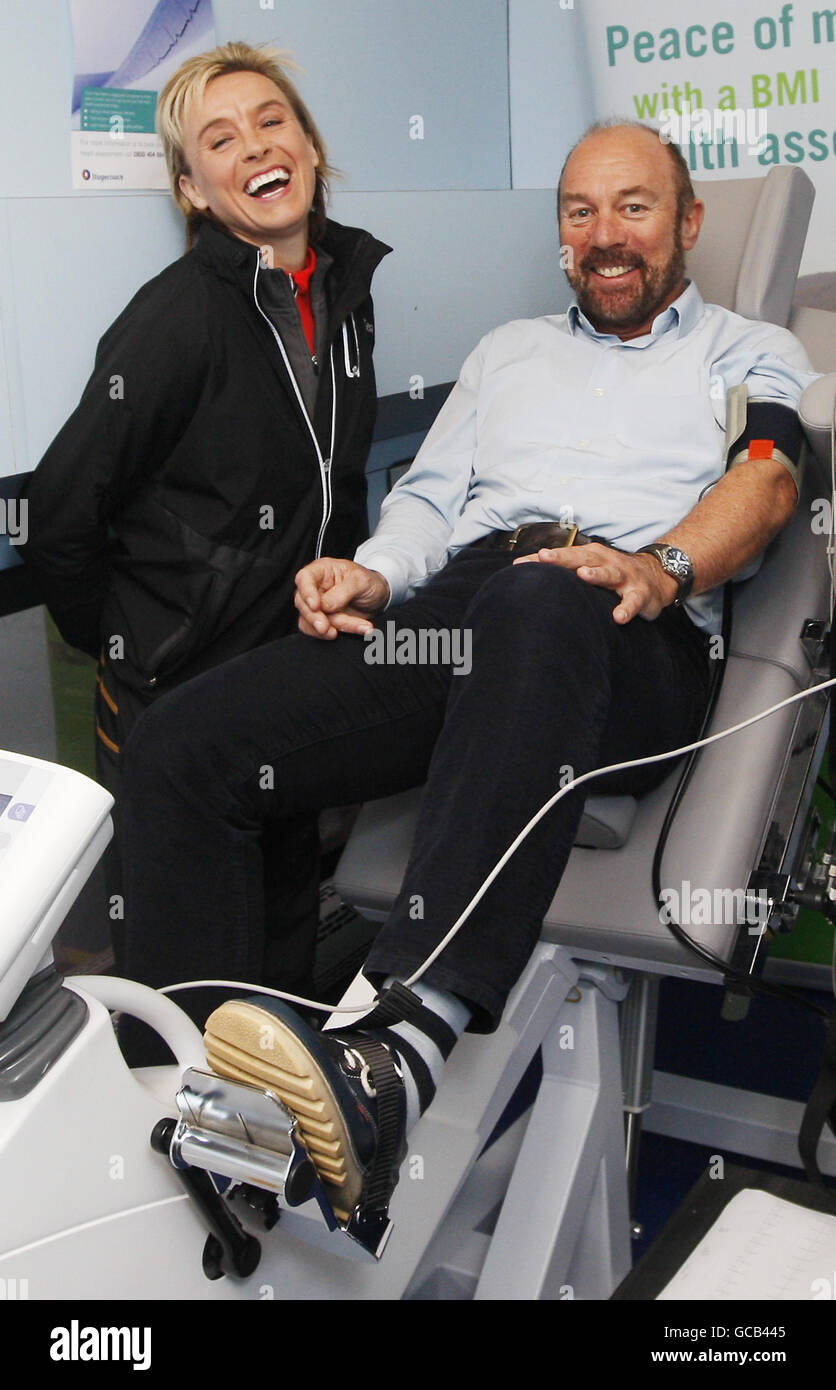 Stagecoach Healthy Heart Bus Stock Photo - Alamy