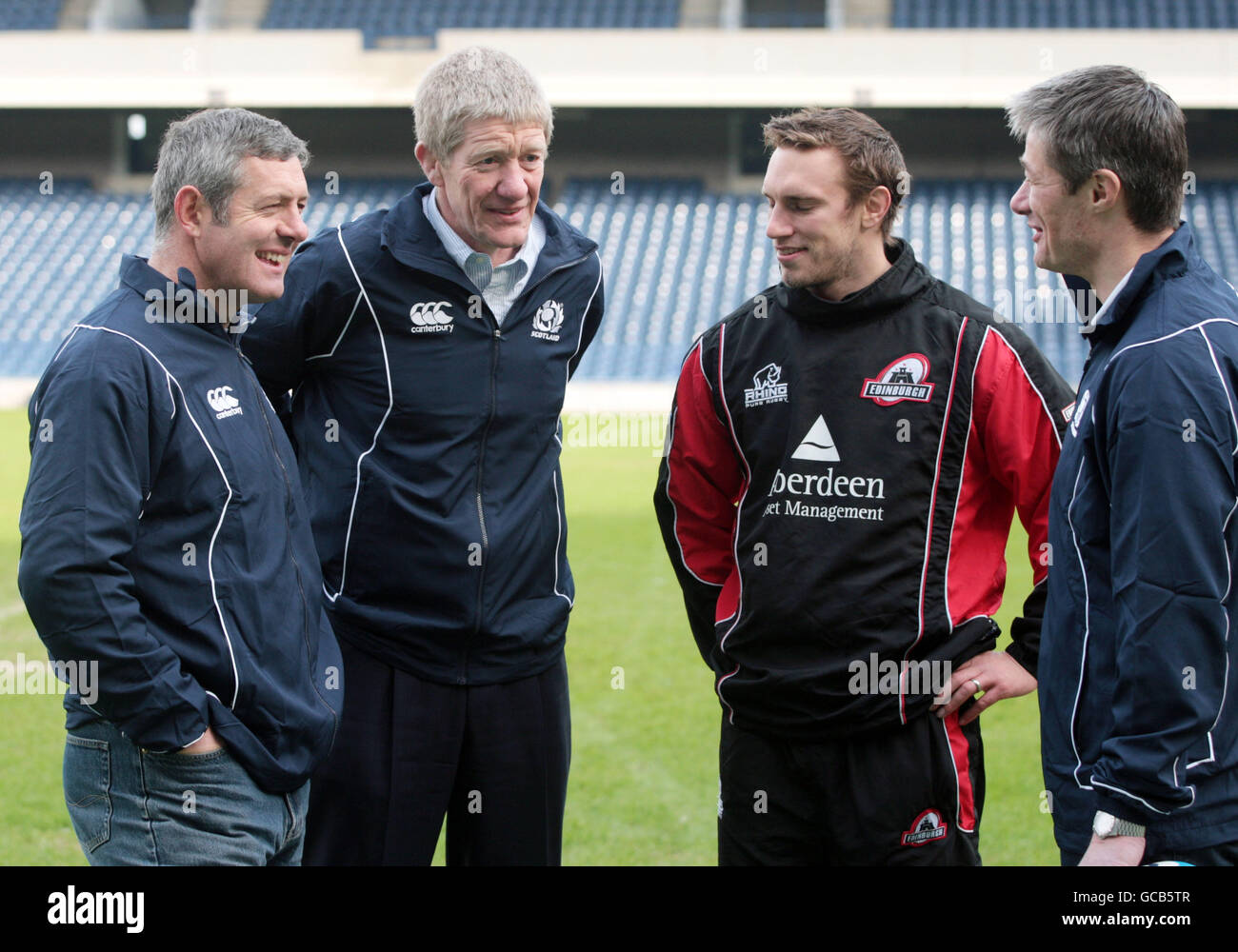 Rugby Union - 1990 Grand Slam Winning Try Reenactment - Murrayfield ...