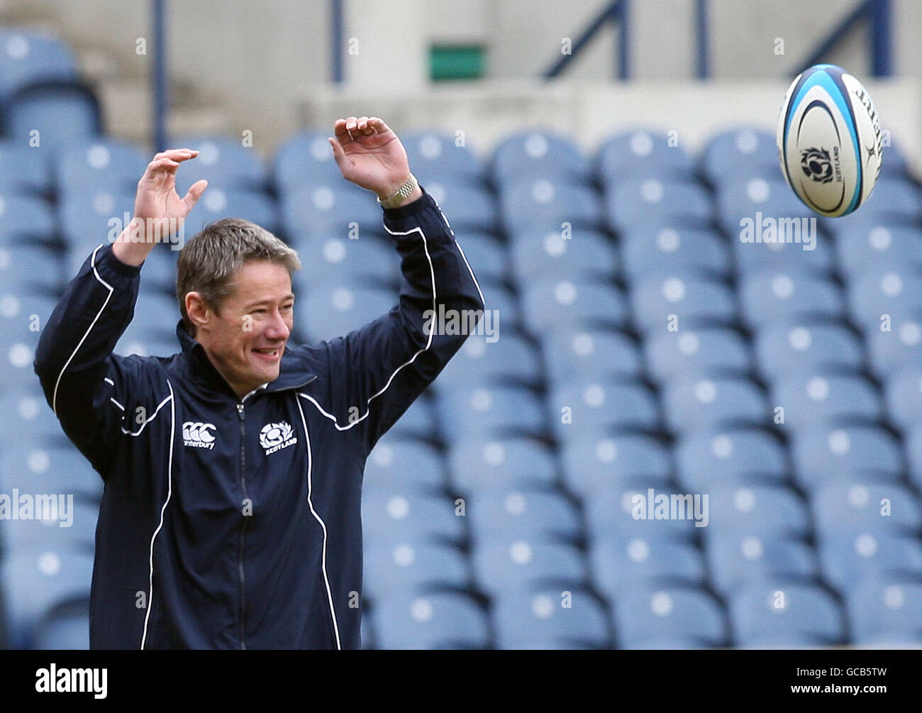 Rugby Union - 1990 Grand Slam Winning Try Reenactment - Murrayfield ...