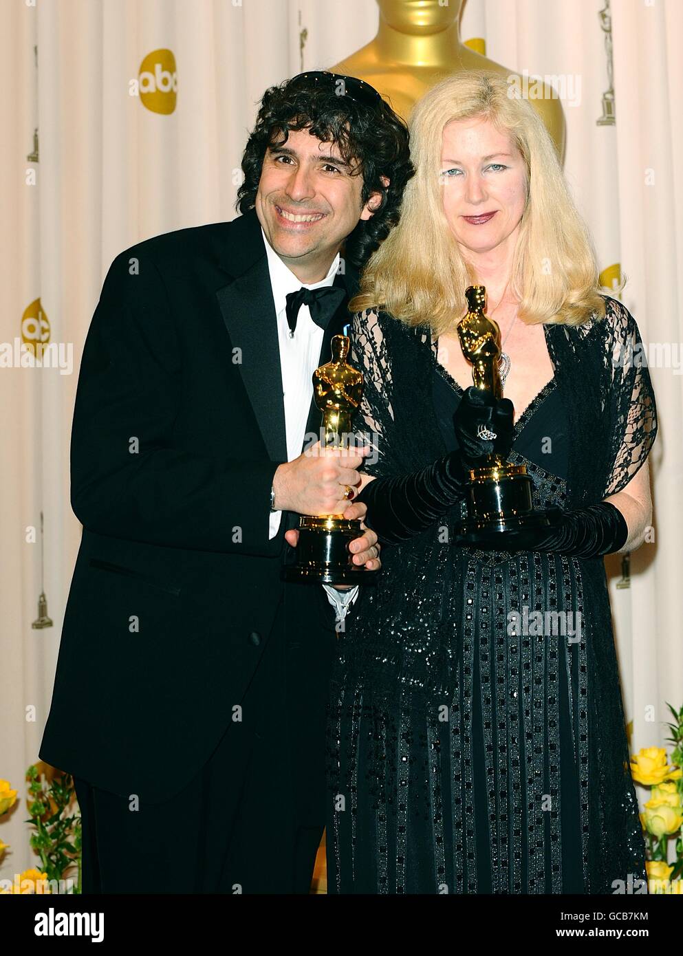 Bob Murawski and Chris Innis with the Achievement in Film Editing award ...