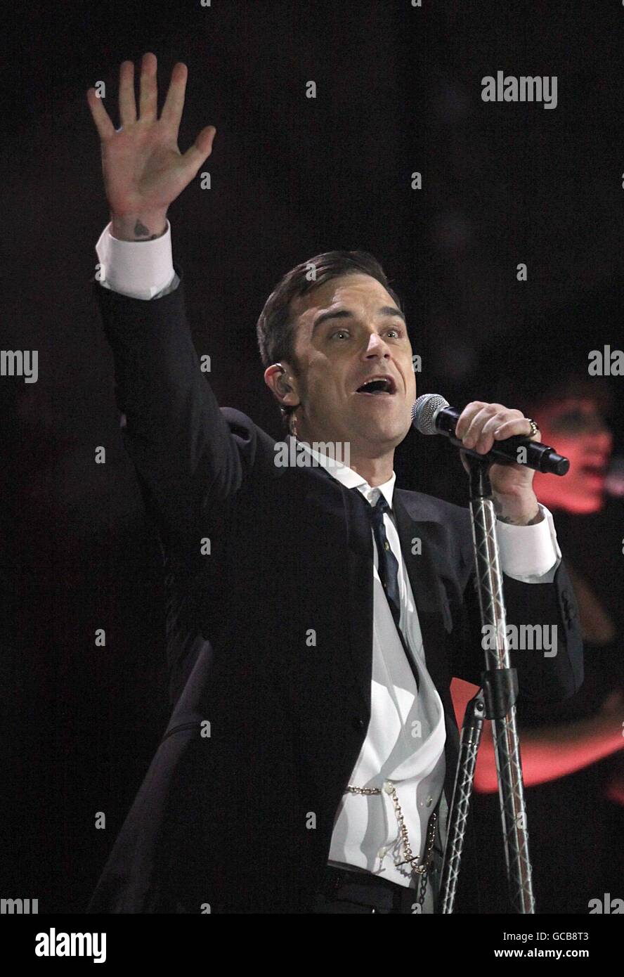 BRIT Awards 2010 - Show - London Stock Photo - Alamy