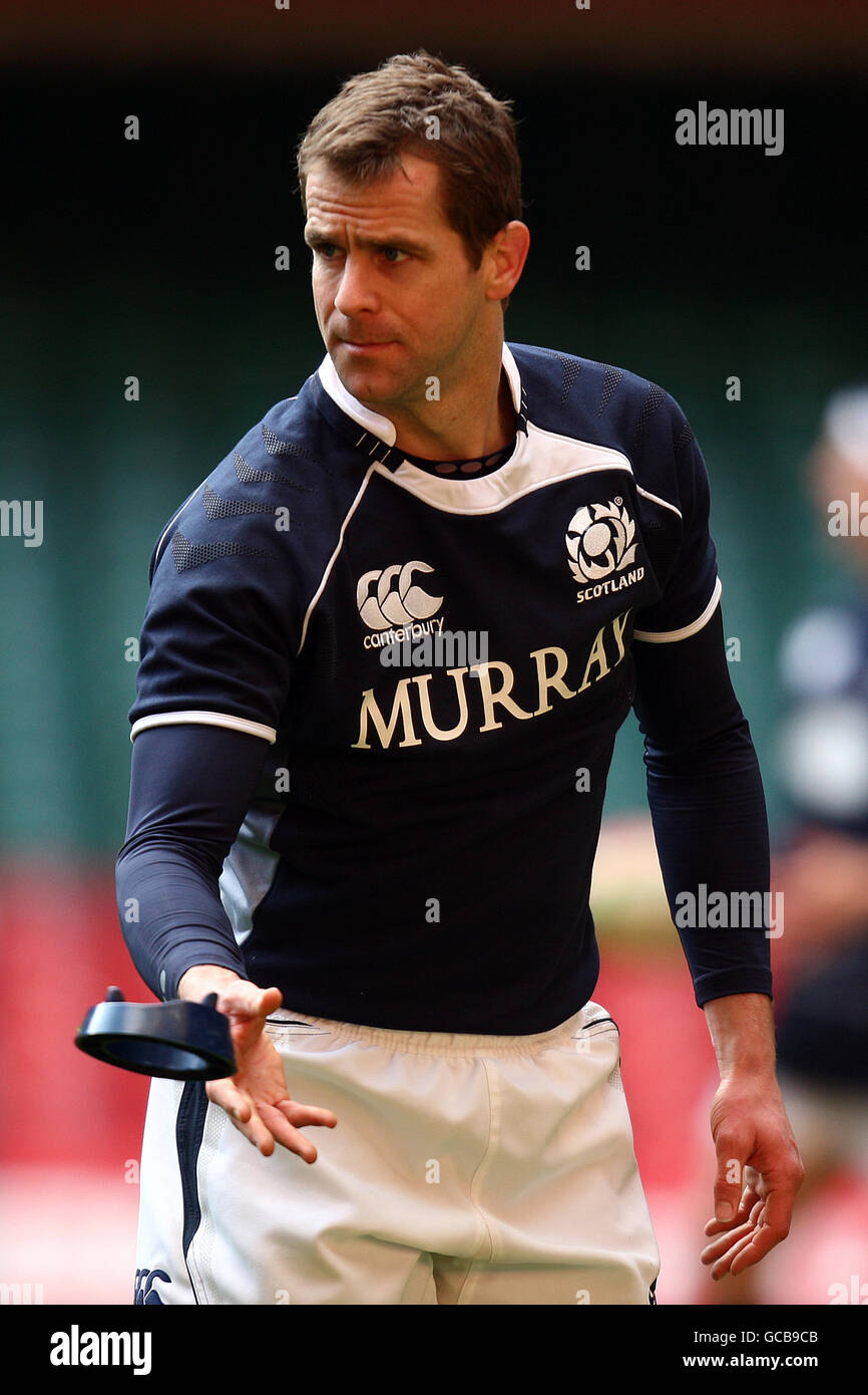 Rugby Union - Scotland Captains Run - Millennium Stadium. Scotland's ...