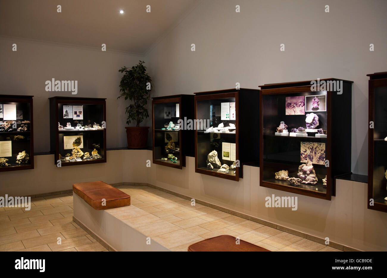 Kristall Galerie - Crystal Gallery in Swakopmund - Namibia Stock Photo ...
